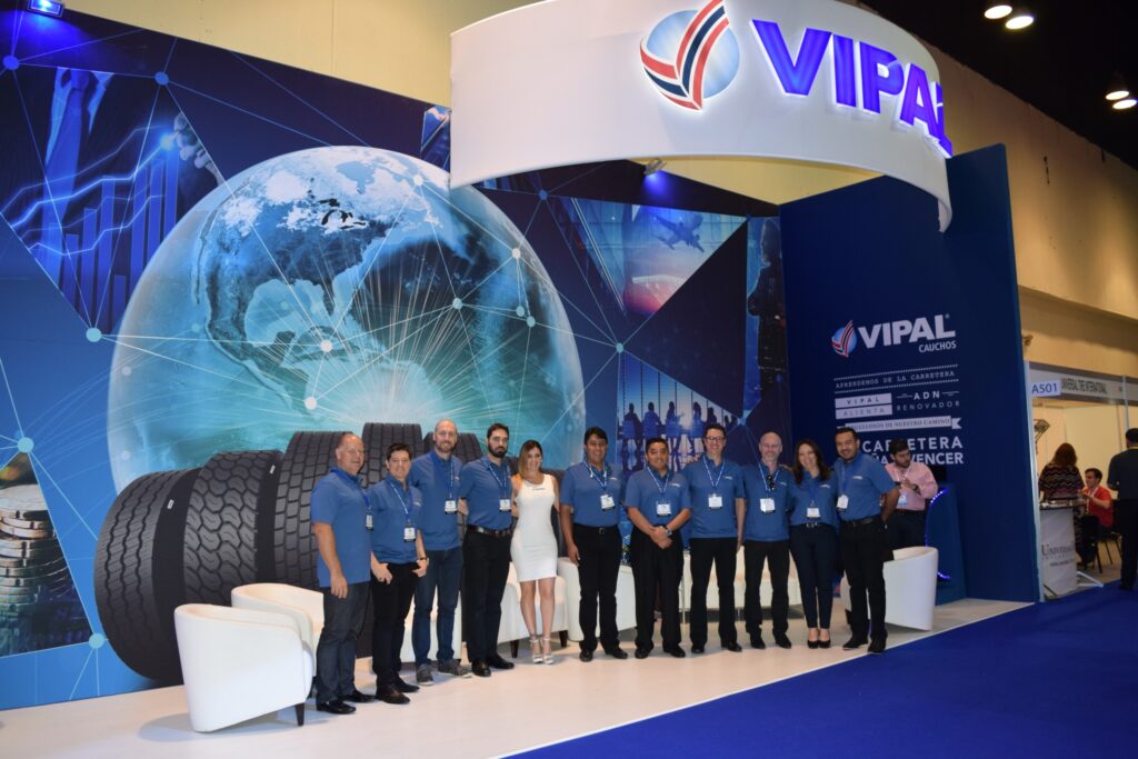Vipal Attends Latin Tyre Expo in Panama | Retreading Business
