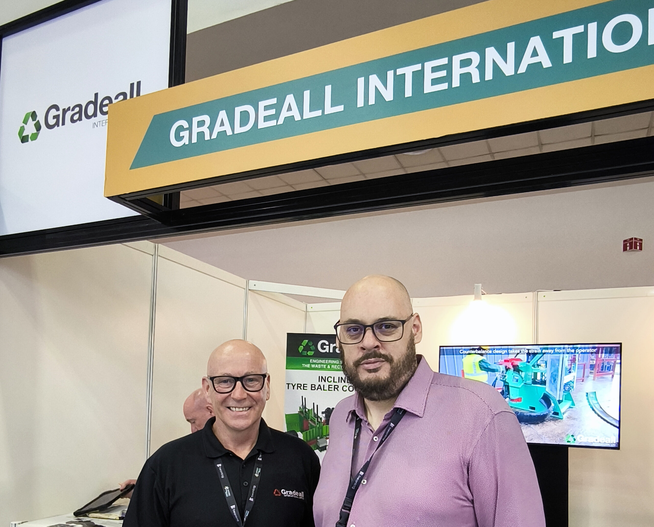 Gradeall Showcases Baler Solution for Retreaders | Retreading Business